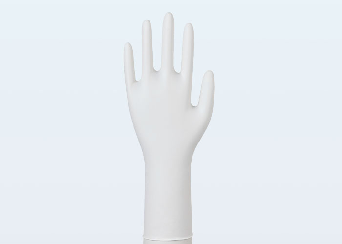 KINGFA Disposable Sterile and Clean-room Rubber Gloves 12 Inches